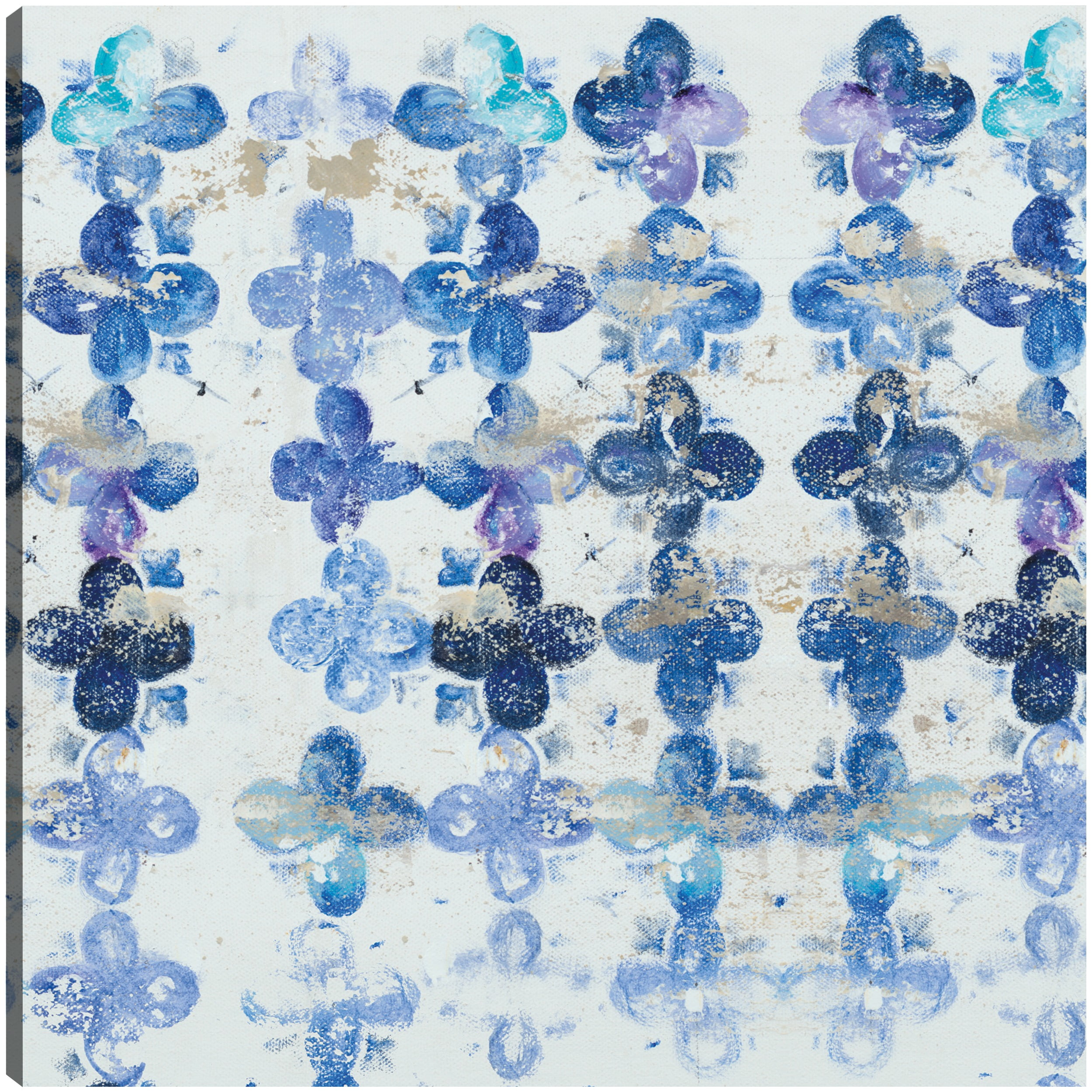 Cuadrifolio azul IV | Bodega Aurrera en línea
