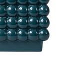 Mainstays 6”D x 5.7”H Square Ceramic Dot Planter, Teal - Walmart.com