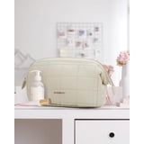 BAGSMART Wide-open Makeup Bag Cosmetic Pouch Organizer Travel Toiletry ...