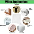100PCS Clear Rubber Feet, Small Self Adhesive Pads, Sticky Rubber Dots ...