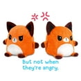 TeeTurtle Reversible Fox Soft Toy | Patented Design | Happy + Angry ...