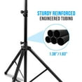 Pyle Universal Speaker Tripod Stand, 6 ft Height Adjustable, 35mm Insert, Durable Feet - Walmart.com