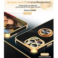 LeYi for iPhone 16 Pro Max Case: 2 Pack Tempered Glass Screen ...