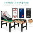 Best Choice 13-in-1 Indoor Combo Game Table Set - Ping Pong, Foosball ...
