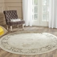 SAFAVIEH Vintage Jaxon Traditional Area Rug, Stone, 6'7" x 9'2 ...
