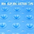 Bath and Shower Safety Mats 40x16 inch, Non Slip with Suction Cups for ...