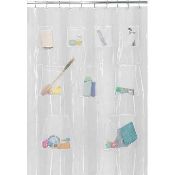 Shower Curtains Pockets
