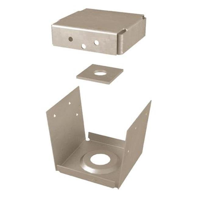 USP Structural Connectors PA44EDP Anchor Post Adjustable - 4 x 4 in ...