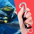 Scubas Diving Lanyard Clip with D Rings Universals Dives Flags AntiLost ...