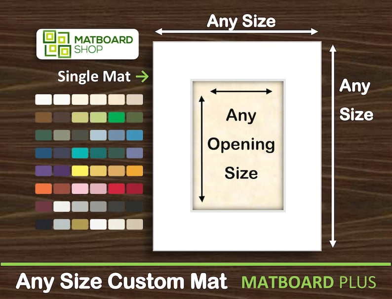 Fully Custom Single Matboard - Walmart.com