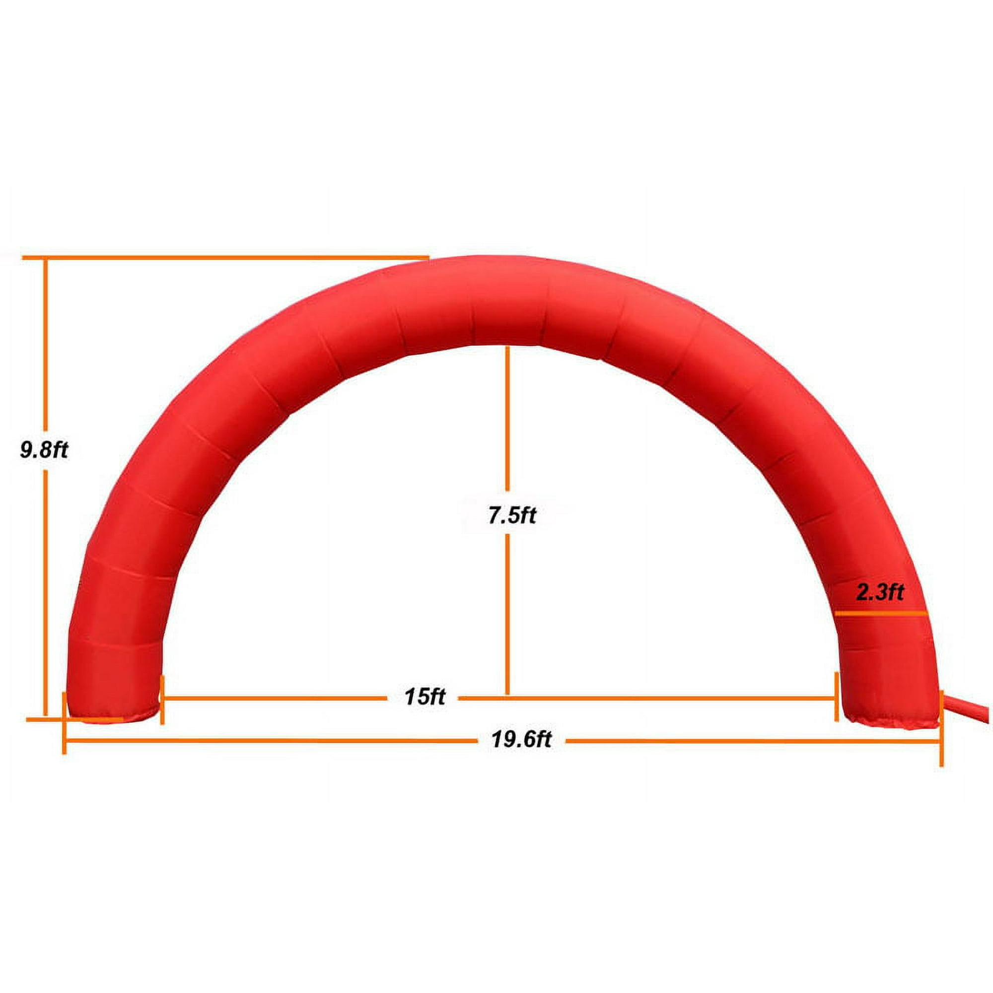 Click here for Intbuying Inflatable Arch Foot Red Color Advertisi... prices