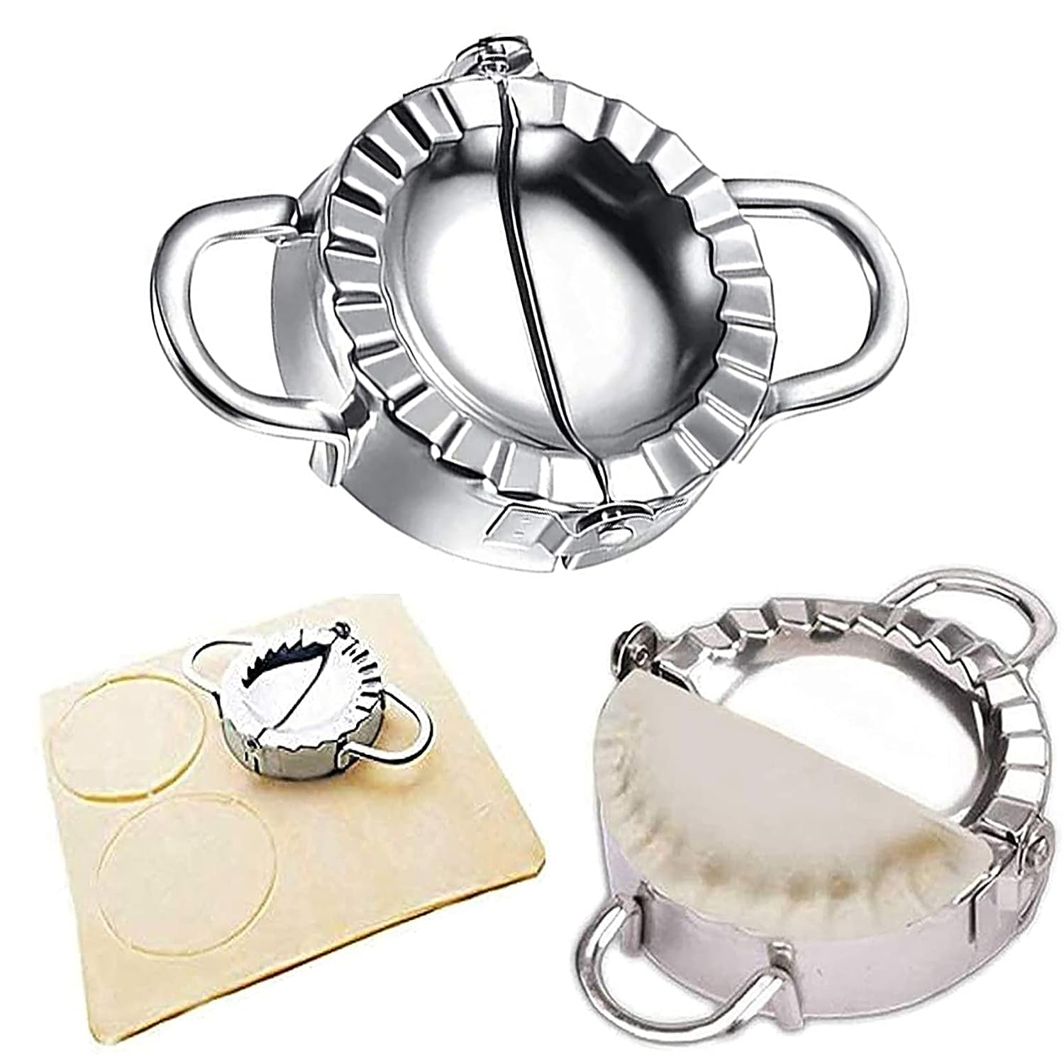 Dumpling Maker, Dumpling Press, Empanada Press, 304 Stainless Steel ...
