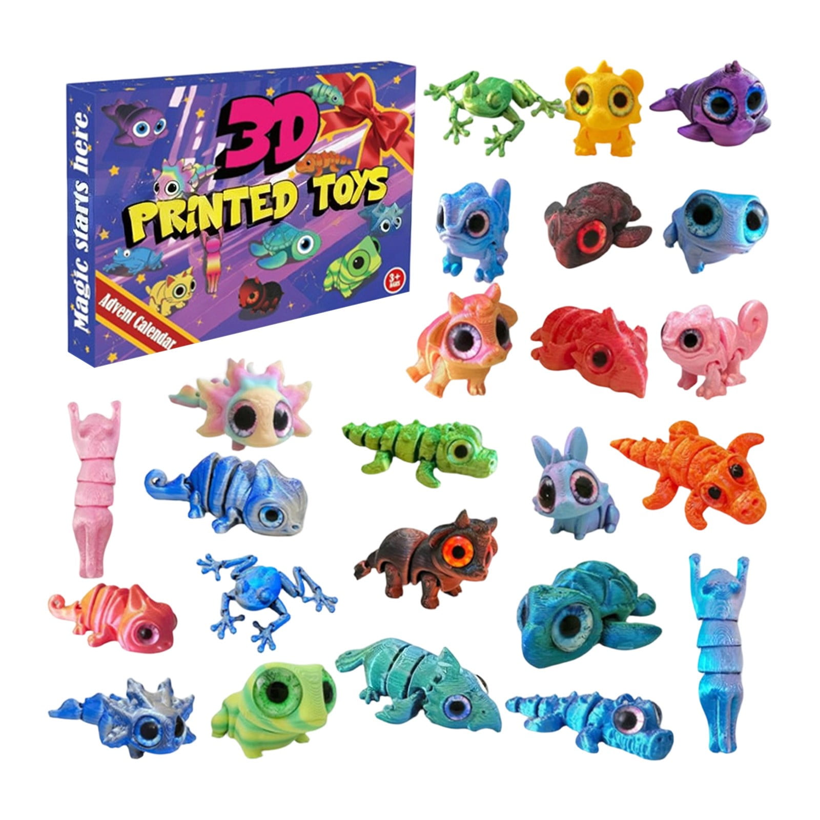 Click here for Lfkerwmg Christmas Gifts 2026 Mini 3d Printed Adve... prices