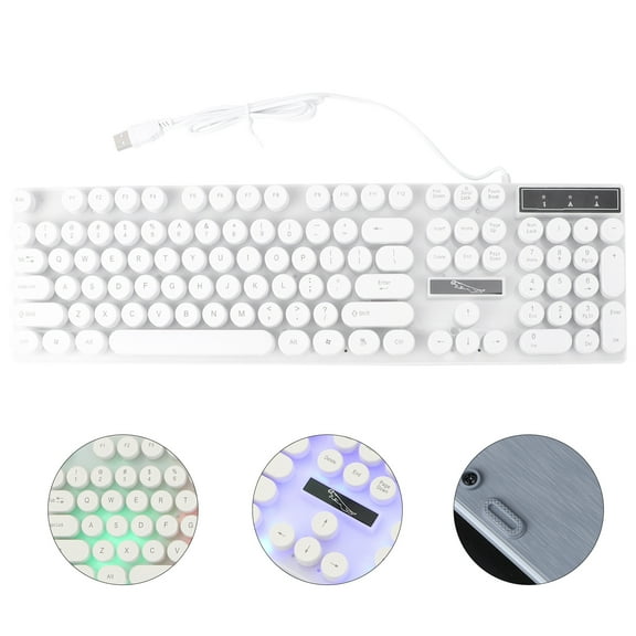 Perixx PERIBOARD-716 Wireless Keyboard with Touchpad, Support Multiple ...