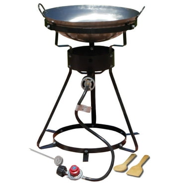 Fryin' Saucer Outdoor Portable Propane Deep Fryer, Camping Grill & More ...