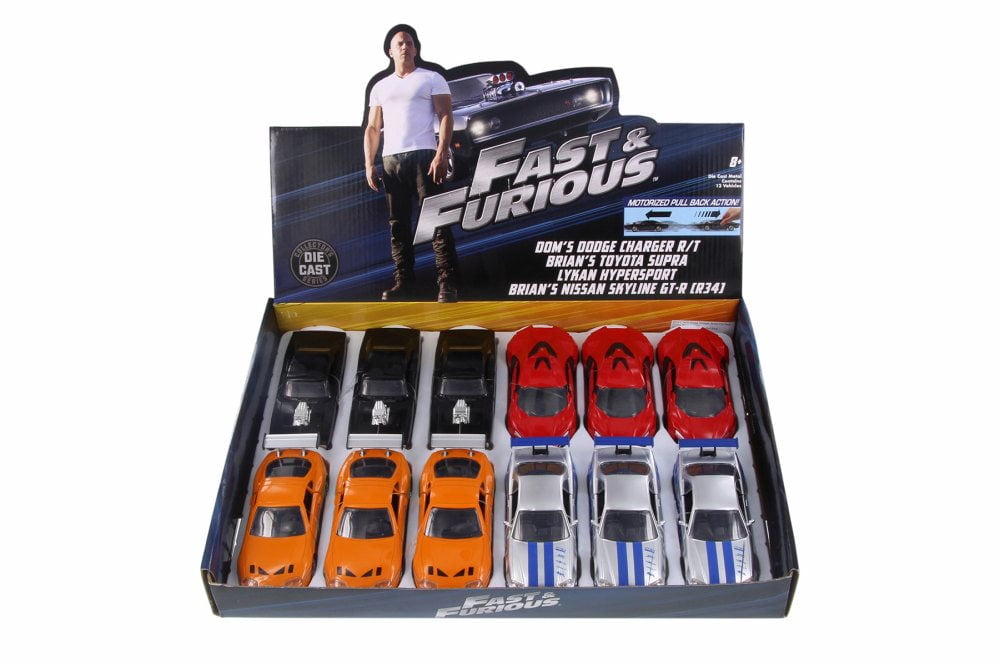 Jada Fast & Furious - F8 Assortment 'The Fate of the Furious' MovieÂ ...