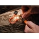 EXOTAC - TinderZIP Zipper Pull Fire Starter with Built-in Tinder for ...