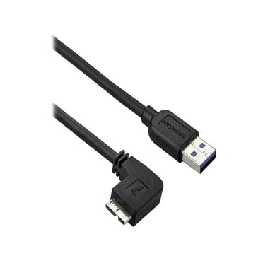StarTech.com 1m 3 ft Slim Micro USB 3.0 Cable - M/M - USB 3.0 A to ...