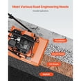 Plate Compactor 7.0 HP Gas Engine, for Home Office Apartment Bedroom ...