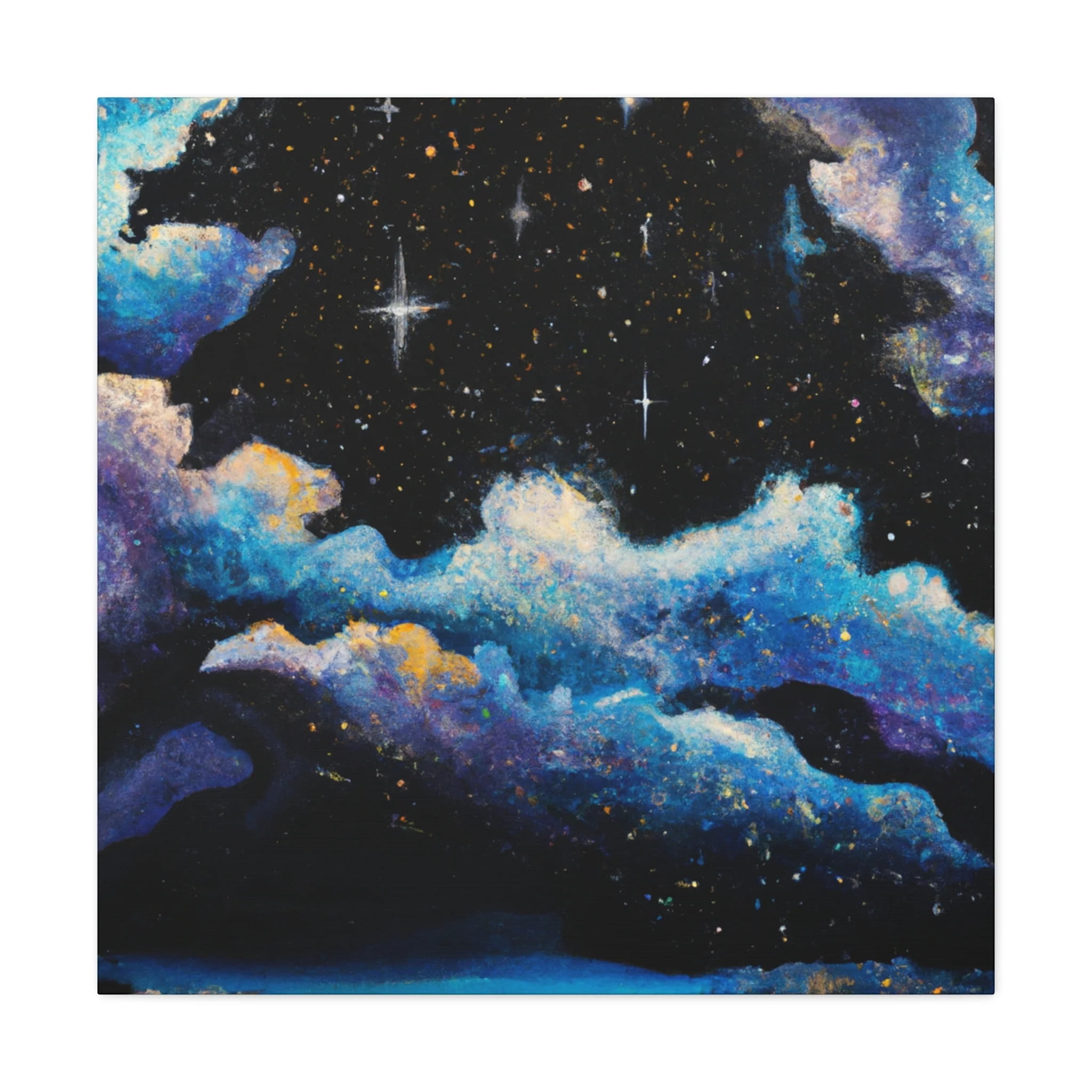 Starry Night Symphony - Canvas - Walmart.com