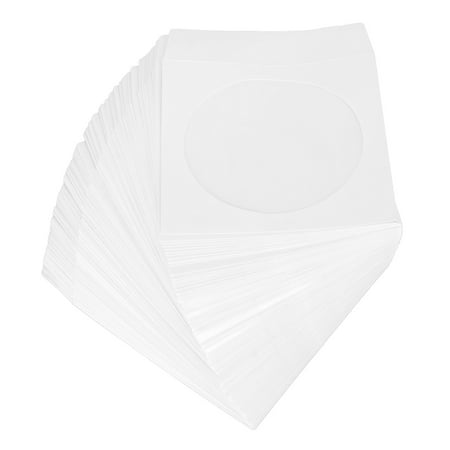 CD Sleeves, CD Envelopes 100 Pieces Thick Reusable For 4.7in Discs ...