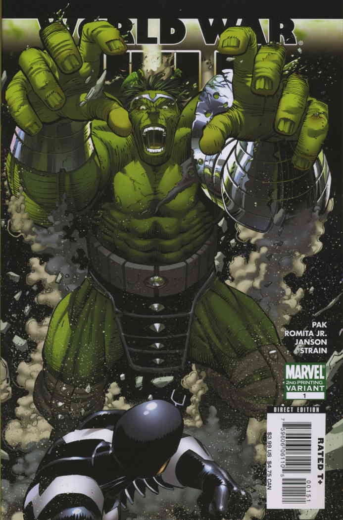 World War Hulk #1 (2nd) VF ; Marvel Comic Book - Walmart.com