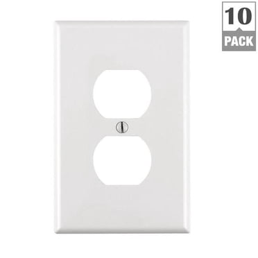 Big-A - 2 Port Decora Wall Plate 1-Gang Keystone Decora Insert, Jack ...
