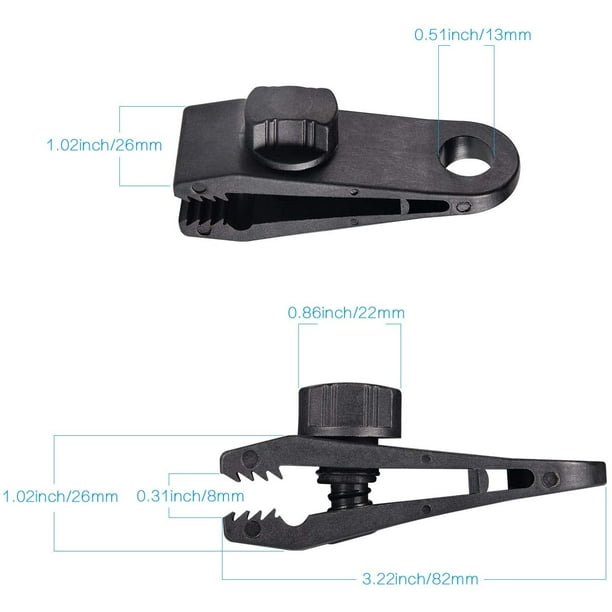 10 Sets Tent Awning Clip Awning Clip, Awning Clip, Tent Clip, for Car ...