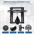 24 Inch Boxing Speed Bag Platform Kit – 360° Swivel Wall Mounted Stand ...