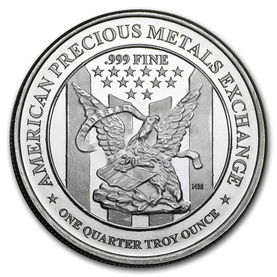 1/4 oz Silver Round - APMEX - Walmart.com