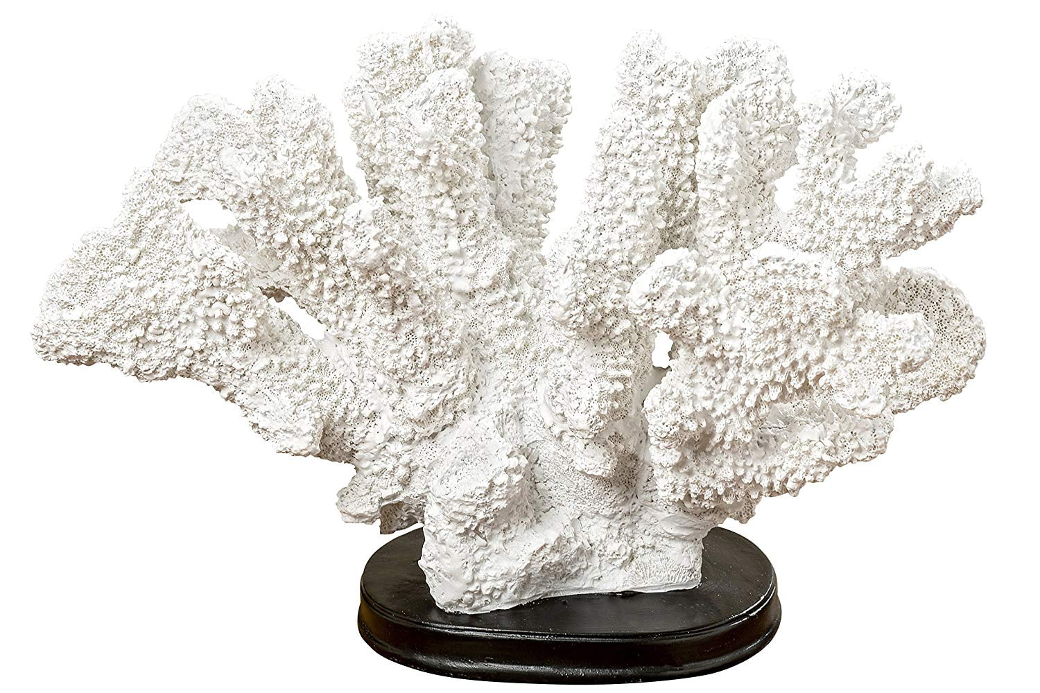 Realistic Faux White Coral Statue, Realistic Fan Shaped Specimen ...