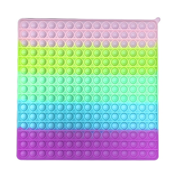 Cathery Simple Dimple Fidget Toy, Keychain Luminous Bubble Sensory Toy ...