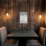 Bar Phone Fees Funny Embossed Aluminum Sign US Made Novelty Home Pub ...