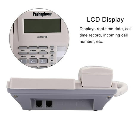 Large Buttons Extension Set Corded Corded Phone with Speakerphone ...