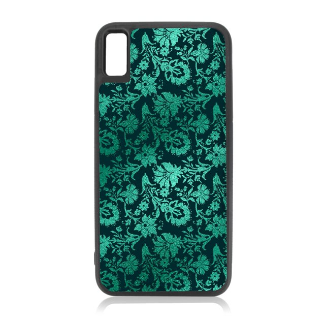 Blue Floral Damask Print 10xr Flower Case - iPhone 10 xr Floral Case ...