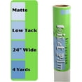 Grafix Frisket Film Roll, 24" x 4 yds., All Purpose Low-Tack, Matte ...