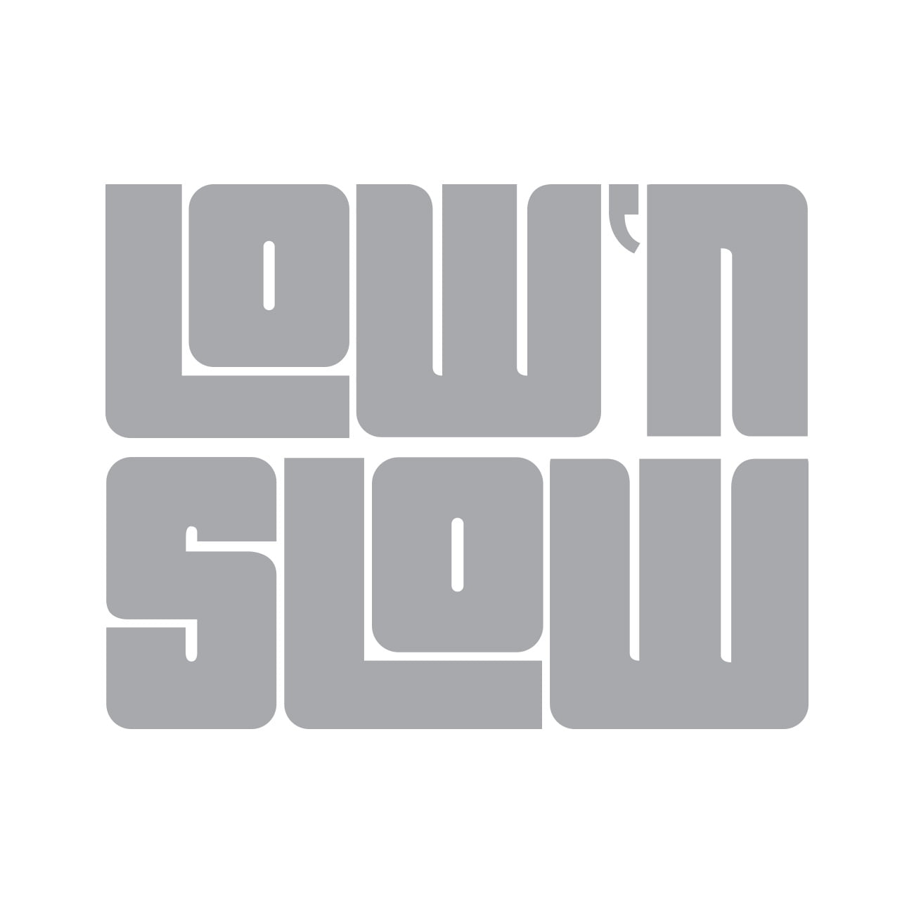 Low & Slow Sticker Decal Die Cut - Self Adhesive Vinyl - Weatherproof ...