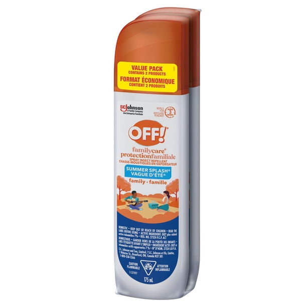 OFF! FamilyCare Insect Repellent, Summer Scent, 2 Pack, 2 x 175ml ...