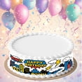 3 pcs Comic Cake Strips Edible birthday cake strips, cake side borders ...