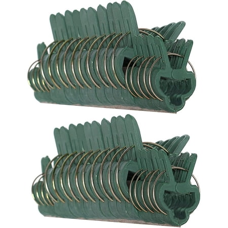 RamPro MSYMY 40 piece Green Gentle Gardening Plant & Flower Lever Loop ...