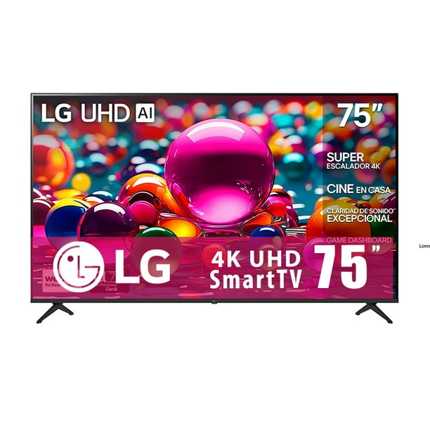 TV LG 75 Pulgadas UHD AI UA75 4K SMART TV 75UA7500 | Bodega Aurrera en ...