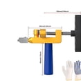 2 in 1 Glass Cutting Tool Kit – Tungsten Manual Tile Cutter & Breaking ...