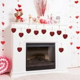 Dtchengua 12Pcs Valentine‘s Day Heart Shaped Foam Pendants - Bulk Pack ...