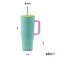 Ello Ultra Clean 40 oz Stainless Steel Tumbler with Handle, Teal ...