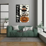Welcome Halloween Diamond Painting Kits for Adults Beginners,5D Cat ...
