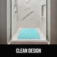 Patented Square Shower Stall Mat, Small Bathtub Floor Mats for Stand Up ...