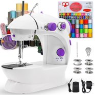 KPCB Mini Portable Sewing Machine with Sewing Kit & Extension Table ...