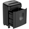 Bonsaii 12-Sheet Cross Cut Paper Shredder, P-4 Security, 4-Gallon Bin ...