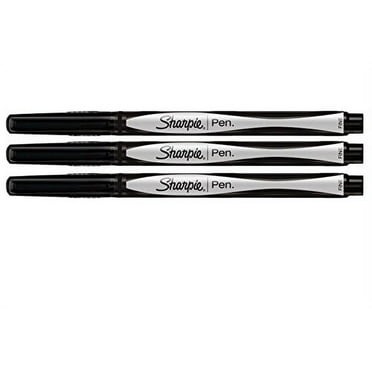 Sharpie Fine Point Pens, Black Permanent Ink, 12 Count - Walmart.com