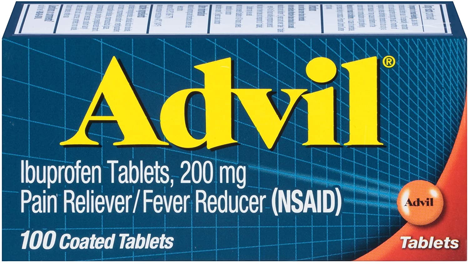ADVIL TABS 100 - Walmart.com